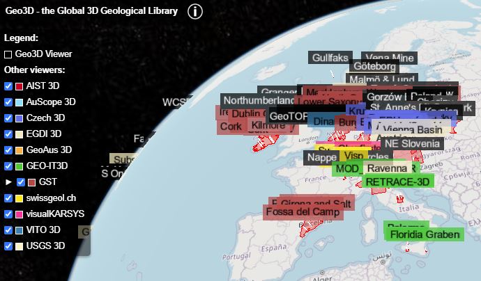 Geo3D Global Library - Explore 3D Geological Models Worldwide